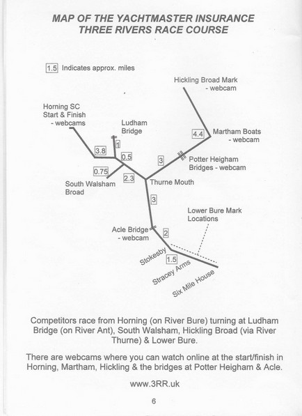 Three Rivers Race Report - Hampton Safari Boat Club